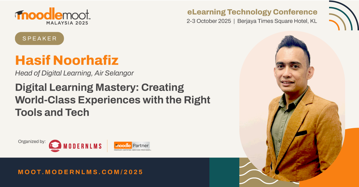 Speaker Announcement: Hasif Noorhafiz Joins MoodleMoot Malaysia 2025 ...